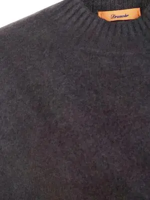 DRUMOHR Brushed-finish Mock-neck Sweater