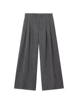 B+AB Pinstripe-pattern Pleated Trousers