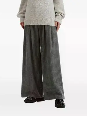 B+AB Pinstripe-pattern Pleated Trousers