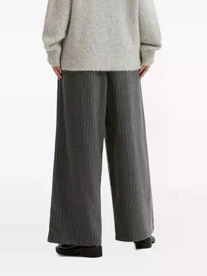 B+AB Pinstripe-pattern Pleated Trousers
