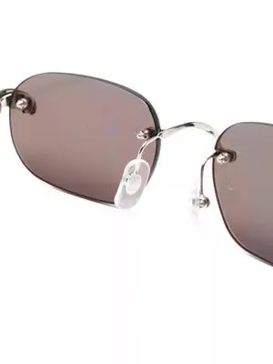 Cartier Rimless Rectangle-frame Sunglasses