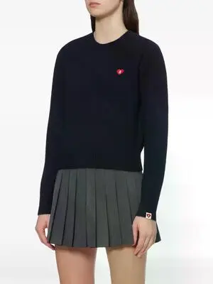 AAPE BY *A BATHING APE Heart-patch Sweater