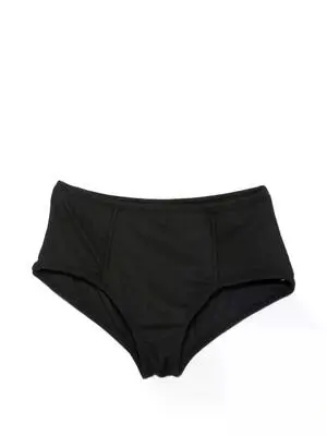 Simone Rocha Sculpt Ribbed-knit High-waisted Shorts