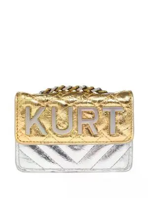Kurt Geiger Micro Kensington Shoulder Bag - Gold