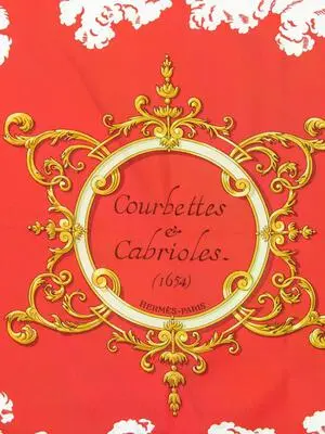Hermès Courbettes & Cabrioles Scarf