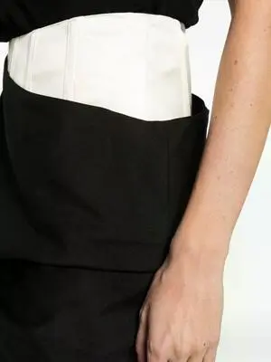 RÓHE Double Waistband Skirt