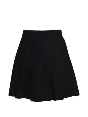 MC2 SAINT BARTH Pleated Knitted Mini Skirt