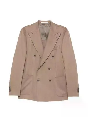 Tagliatore Double-breasted Peak-lapel Blazer