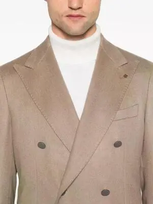 Tagliatore Double-breasted Peak-lapel Blazer
