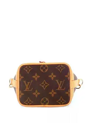LOUIS VUITTON Noe Nm Handbag Monogram Canvas Nano Bucket Bag