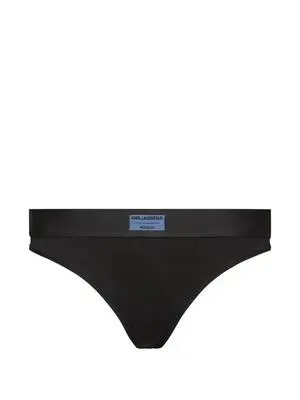 Karl Lagerfeld Logo-patch Thongs