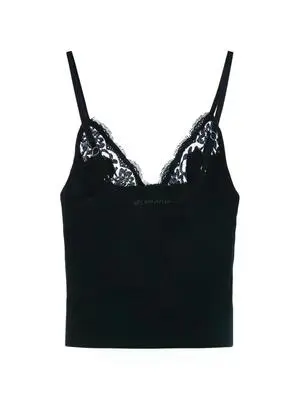 ERMANNO FIRENZE Lace-trim Top