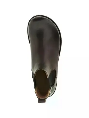 JW Anderson Contrast-stitch Chelsea Ankle Boots - Brown
