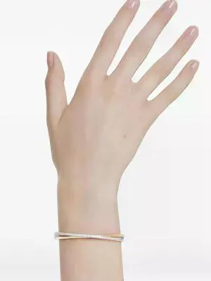 SWAROVSKI Hyperbola Crystal-embellished Crossover Bangle