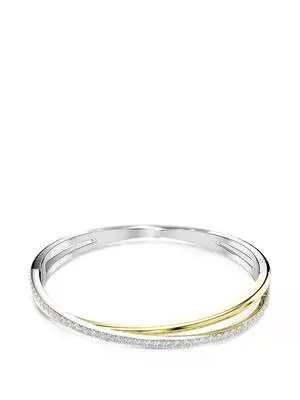 SWAROVSKI Hyperbola Crystal-embellished Crossover Bangle