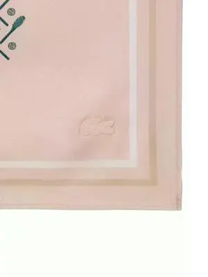 Lacoste Printed Silk Square