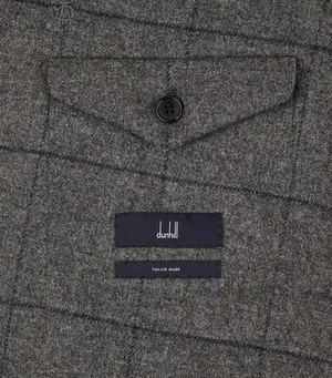 Dunhill Wool Check Jacket