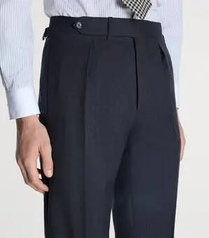 Dunhill Wool Pleated Trousers