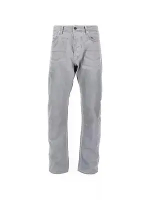 Stone Island J100005 Corroded Reflective-light Bull Denim-tc Jeans - Grey