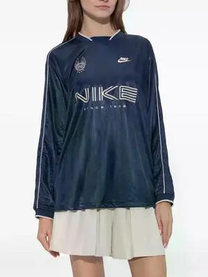 Nike Logo-print Striped T-shirt