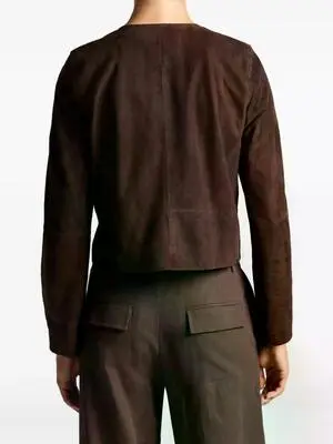 Vince Collarless Cropped Jacket