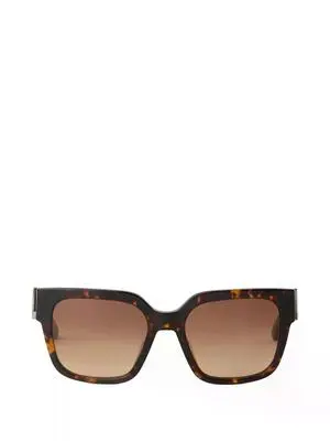 Karl Lagerfeld Monogram Square Sunglasses - Brown