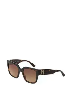 Karl Lagerfeld Monogram Square Sunglasses