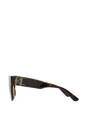 Karl Lagerfeld Monogram Square Sunglasses