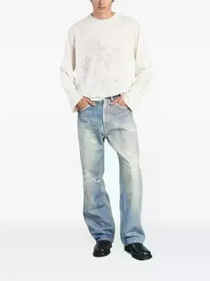 Our Legacy Third Cut Digital Denim Print Jeans