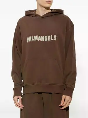 Palm Angels Logo-print Hoodie