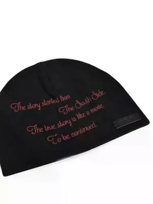 BREATH Angel Graphic-print Beanie Hat