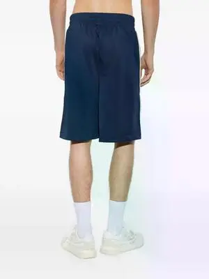 Palm Angels Side-stripe Logo-patch Shorts