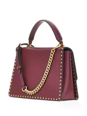Pinko Medium Love Birds Stud-embellished Tote Bag