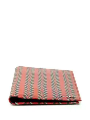 Prada 2010-2026 Printed Saffiano Bifold Wallet Long Wallets