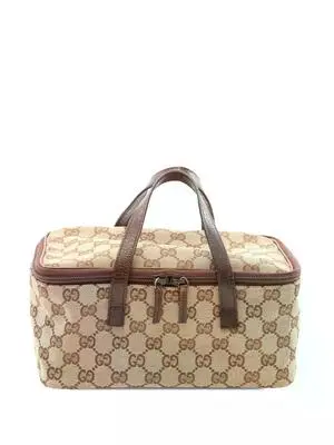 Gucci 2000-2015 Gg Canvas Vanity Bag - Neutrals