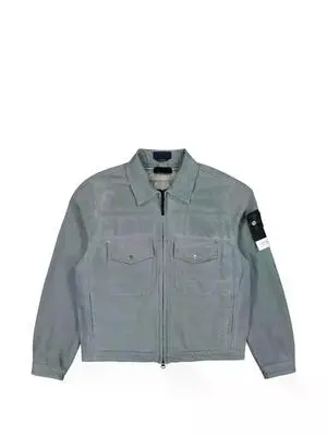 Stone Island 4100002 Corroded Reflective Light Bull Denim-tc Jacket