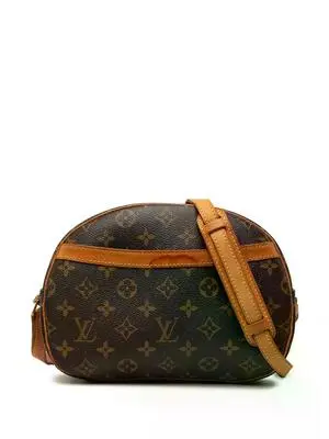 LOUIS VUITTON 2005 Monogram Blois Crossbody Bag - Brown