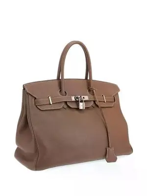 Hermès 2008 Birkin 35 Togo-leather Handbag - Brown