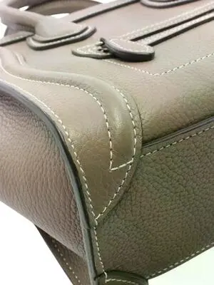 Celine 2010-2026 Nano Leather Luggage Tote Satchel