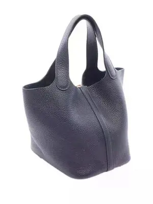Hermès 2022 Clemence Picotin Lock 18 Handbag - Blue