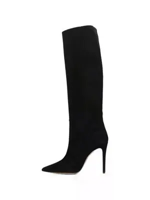 ANNA F. Point-toe Stiletto-heel Knee-high Boots