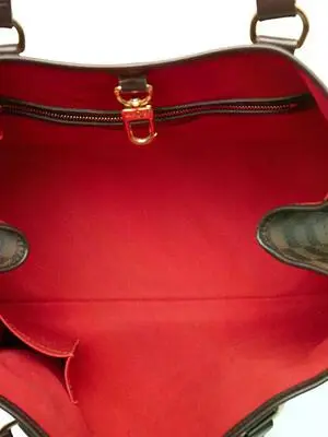 LOUIS VUITTON 2009 Damier Ebene Batignolles Horizontal Tote Bag