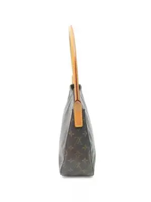LOUIS VUITTON Looping Mm Monogram Handbag