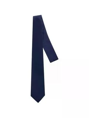 Corneliani Satin Tie - Blue