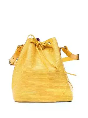 LOUIS VUITTON 1990s Pm Noe Epi Bucket Bag