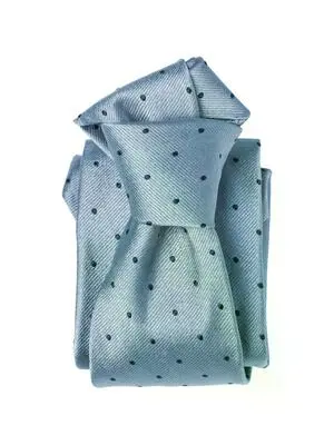ELIZABETTA Pisa Polka-dot Silk Tie