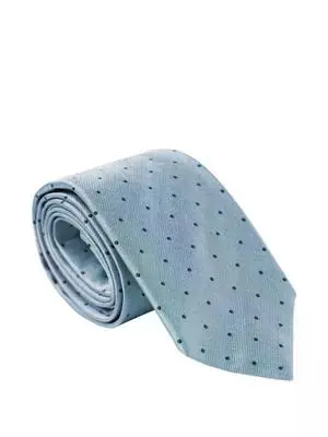 ELIZABETTA Pisa Polka-dot Silk Tie