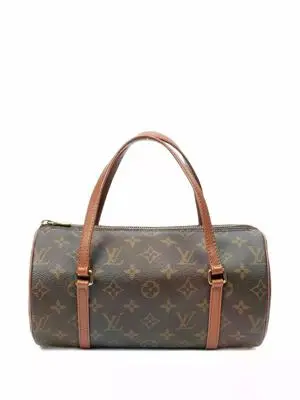 LOUIS VUITTON Monogram Papillon 26 Zip-fastening Tote Bag - Brown