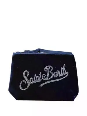 MC2 SAINT BARTH Aline Strass-embellished Clutch Bag