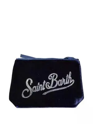 MC2 SAINT BARTH Aline Strass-embellished Clutch Bag
